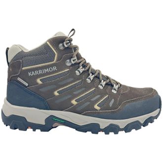 Karrimor Mount Mid Wanderstiefel f&uuml;r Herren, Leder, Wasserfest (Braun)