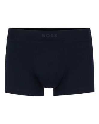 HUGO BOSS 4 Way-Stretch Trunk mit Label-Print aus Microfaser in