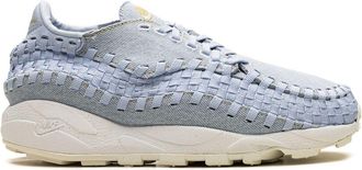 Nike Air Footscape Woven Washed Denim Sneakers - Blau