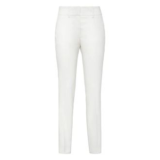 Philipp Plein Femme, Pantalons, Blanc, Taille: 38 FR Pantalons