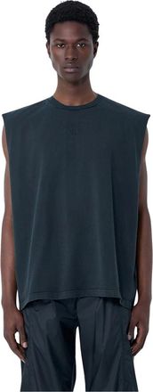 Champion Homme, Tops, Noir, Taille: S D&eacute;bardeur en jersey de coton