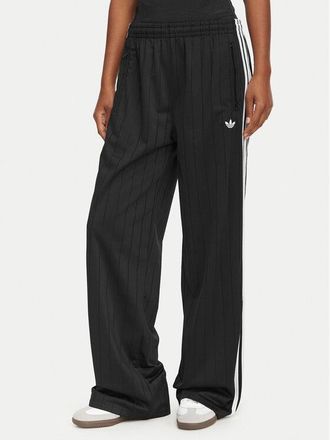 adidas Jogginghose Pinstripe Firebird KS6787 Schwarz Loose Fit