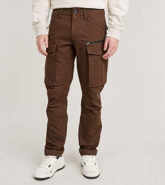G-Star Rovic Pants Zip 3D Regular Tapered - Rot - Herren