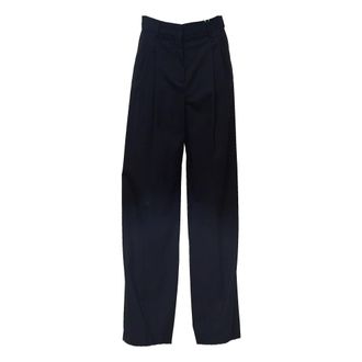 Max Mara Weite Hosen - - Trousers - Damen - Schwarzk - L
