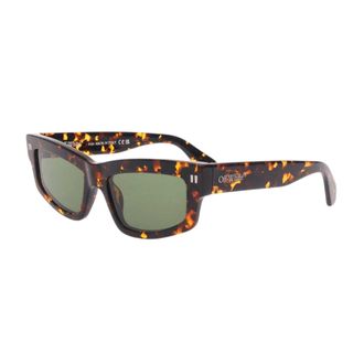 Off-white Off White - Miramar Schildpatt-Sonnenbrille (Braun/Gr&uuml;n)