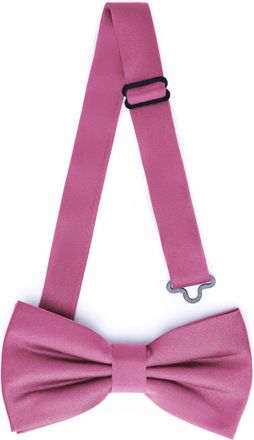 Ladeheid Elegante Herren Fliege - Hochwertig, Matt, Verstellbar, Perfekt für Hochzeit, Party, Büro. Ideal für Männer, Frauen, Teenager BMM (12cm x 6cm, Rosa)