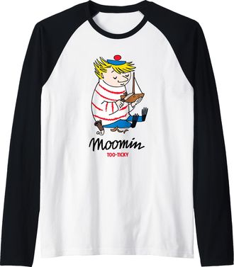 Moomin Mumin Too-Ticky Schnitzboot Raglan