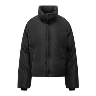 Ami Homme, Vestes, Noir, Taille: M De Coeur Down Jacket