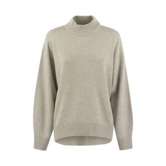 Brunello Cucinelli Homme, Pulls, Gris, Taille: S Cashmere Tricots