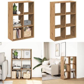 vidaXL Tagère séparatrice de pièce chêne artisanal 69,5x29x103,5 cm - Vidaxl