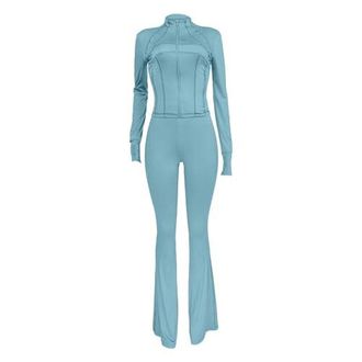 Generic Ensemble de v&ecirc;tements de d&eacute;tente pour femme - &Eacute;lastique thermique - Sous-v&ecirc;tements thermiques - Hauts &eacute;lastiques - Pantalon de d&eacute;tente pour femme - Gr