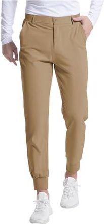 Generic WAZHAKU Pantalon de golf pour homme - Imperm&eacute;able - Coupe ajust&eacute;e - Coupe ajust&eacute;e - Pantalon de golf - Pantalon de golf - Pantalon de golf - Pantalon 
