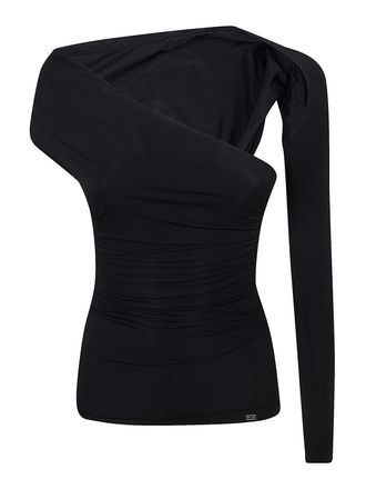 Elisabetta Franchi Top - Noir