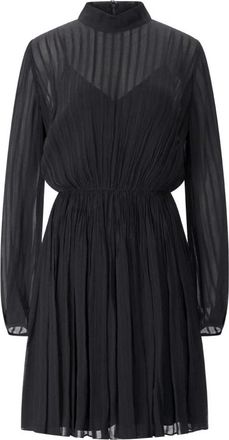 Vince Femme, Robes, Noir, Taille: 40 FR Robes Courtes
