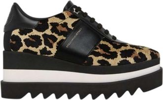 Stella McCartney Elyse Alter Mat Wedge en cerf hirsute