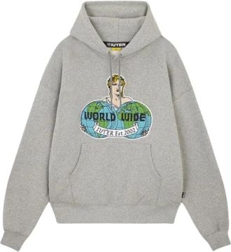 Iuter Iuter, Homme, Sweatshirts et sweats &agrave; capuche, Gris, Taille: XL Sweat &agrave; capuche mondial - Gris clair