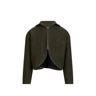 Sean Suen Veste oversize en laine m&eacute;lang&eacute;e