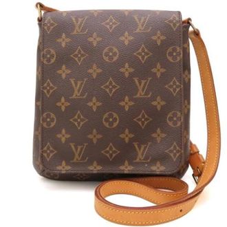 Louis Vuitton Sac bandouli&egrave;re vintage monogramme Pre-owned - Femme - Pre-owned - Brun - Taille: ONE Size