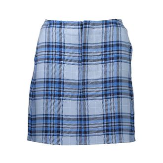 Tommy Hilfiger Femme, Jupes, Bleu, Taille: 38 FR Cotton Short Skirt