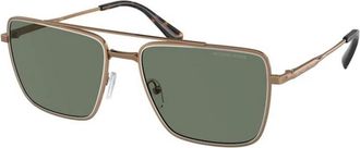 Michael Kors Authentische Blue Ridge Brille - Premium Qualit&auml;t - - Accessories - unisex - Gelb - 58 MM