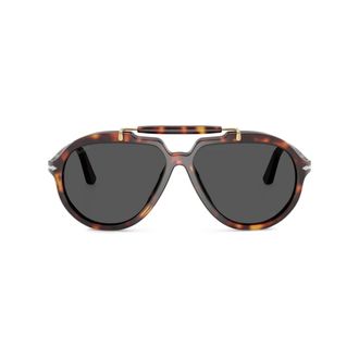 Persol unisex, Accessoires, Brun, Taille: 57 MM Lunettes de soleil