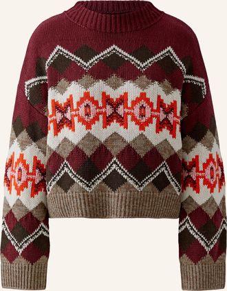 Oui Pullover rot