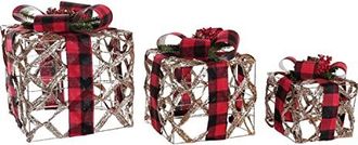 DKD Home Decor Deko-Boxen-Set, Standard