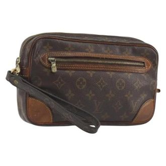 Louis Vuitton Sac pochette Pre-owned - Femme - Pre-owned - Brun - Taille: ONE Size