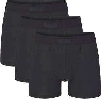 SKIMS Lot de 3 boxers en coton m&eacute;lang&eacute;