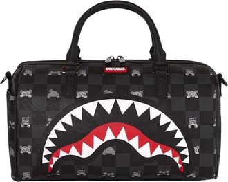 Sprayground Sprayground, Femme, Sacs, Multicolore, Taille: ONE Size Peeking Character Check Mini Duffle