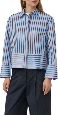 s.Oliver Langarmbluse mit Längs- und Querstreifen