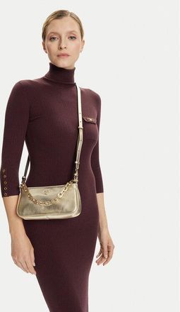 Pinko Handtasche Half Moon Baguette Mini AI 25-26 PLTT 105069 A2O9 Goldfarben