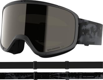 Salomon AKSIUM 2.0 Goggles, Unisex Anti-Fog Ski Goggles For Snowboarding and Mountain Adventures