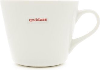 Keith Brymer Jones Kaffeebecher Word mit Goddess-Schriftzug