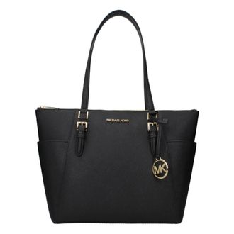 Michael Kors Ledertasche f&uuml;r die Schulter - - Bags - Damen - Schwarzk - ONE SIZE