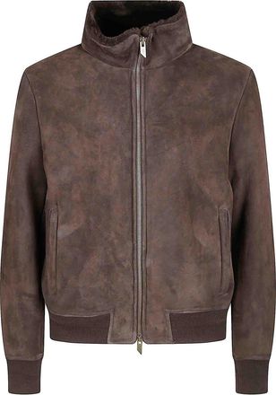 Salvatore Santoro Bomber - Marron