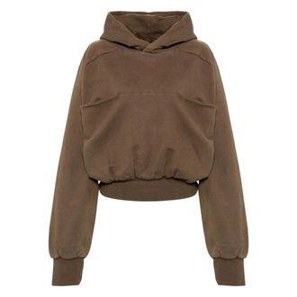 Entire studios Entire Studios, Femme, Sweatshirts et sweats &agrave; capuche, Brun, Taille: 36 FR SweaT-shirts &agrave; capuche