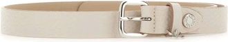 Gianni Chiarini Femme, Accessoires, Blanc, Taille: ONE Size Maxi-Grain Leather Belt