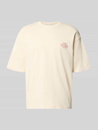 Review Oversized T-Shirt mit r&uuml;ckseitigem Print