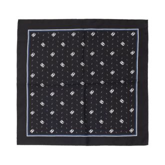 Dolce & Gabbana Pocket Pouch mit DG-Print - - Accessories - Herren - Schwarzk - ONE SIZE