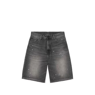 Carhartt Work in Progress Short Landon d&eacute;lav&eacute; en coton