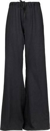 Hannes Roether drawstring trousers - Schwarz