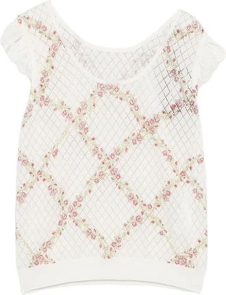 Twinset Femme, Pulls, Multicolore, Taille: 36 FR Tricot &agrave; col rond