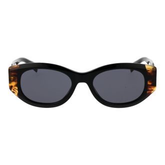 Missoni MI-1067721 Oval Acetate Sunglasses - Black