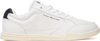 Tommy Hilfiger Sneakers Lo Pro Cupsole Perf Leather FM0FM05944 Wei&szlig;