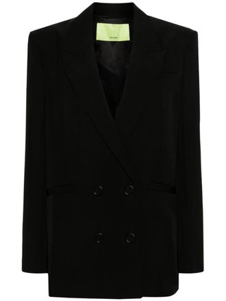Gauge81 blazer Vidal &agrave; boutonni&egrave;re crois&eacute;e - Noir