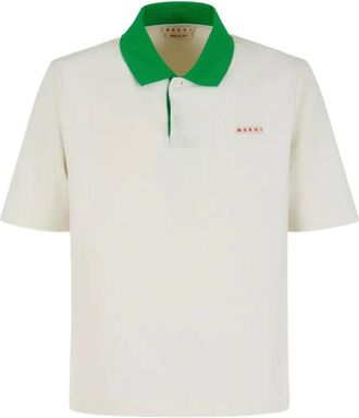 Marni Homme, Tops, Beige, Taille: 2XL Polo Neck