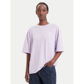 HUGO BOSS T-Shirt 50574524 Helllila Relaxed Fit