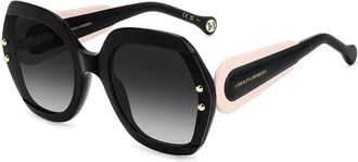 Carolina Herrera Femme, Accessoires, Noir, Taille: 61 MM Lunettes de soleil