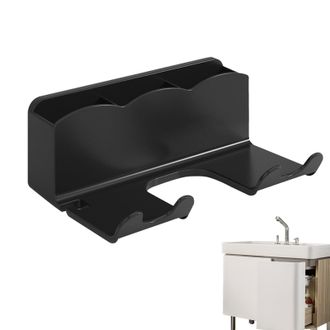 Generic Haartrocknerhalter - Wandmontierter Organizer f&uuml;r Styling-Tools, Wandhalterung f&uuml;r F&ouml;hn | Organizer f&uuml;r Haar-Tools ohne Bohren, Badezimmer-Organizer f